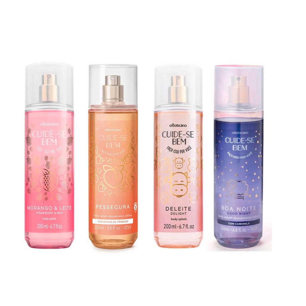 Body Splash Boticário Cuide-se Bem 200ml | Shopee Brasil