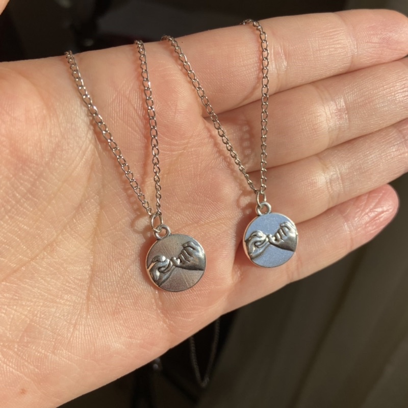 kit conjunto 2 colares melhores amigas | colar bff | colar metade ...