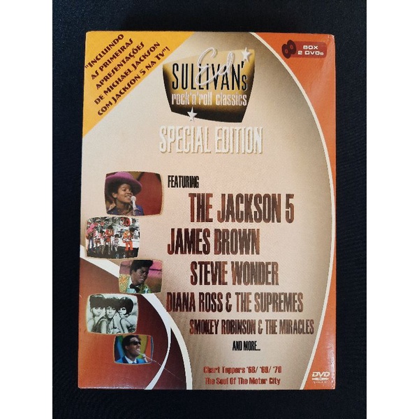 Box DVD Ed Sullivan's rock'n'roll classics - Special Edition (2 DVDs) - Jackson 5, James Brown ...