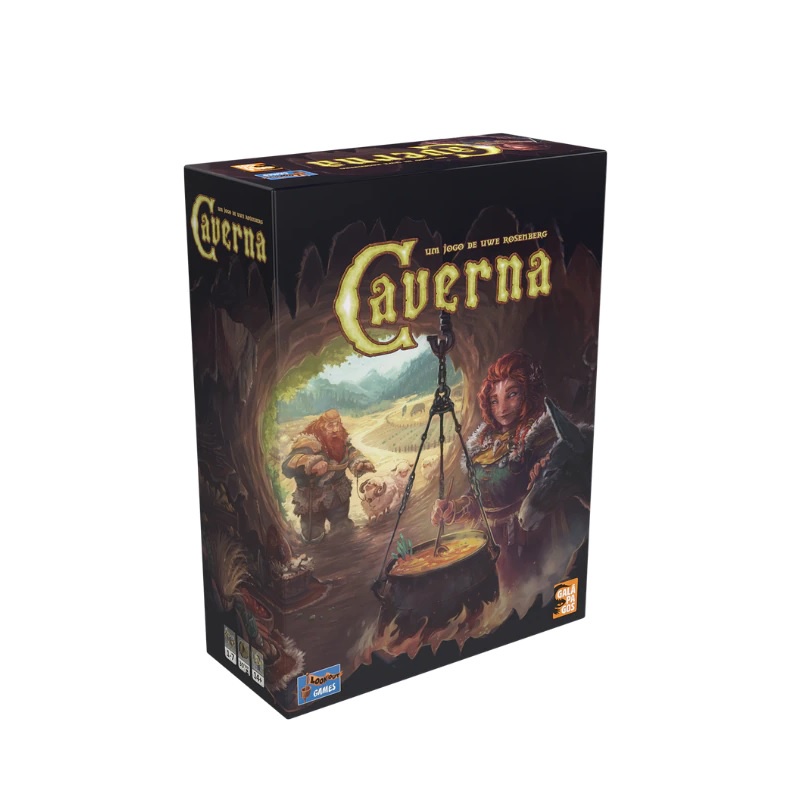 Caverna Jogo de Tabuleiro Galapagos Board Game - Original | Shopee Brasil