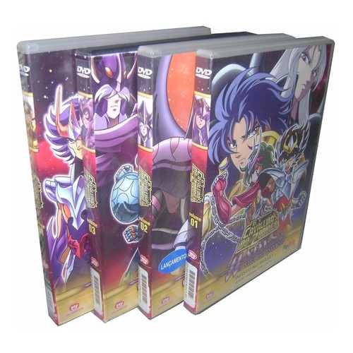Dvd Box Cavaleiros Do Zodiaco Hades Saga Do Inferno | Shopee Brasil