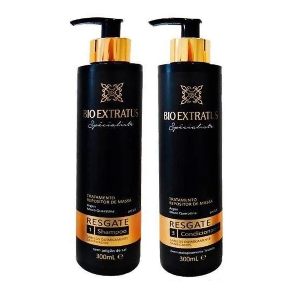 Condicionador Homem Cabelo e Barba - Bio Extratus - 300ML - Escorrega o ...