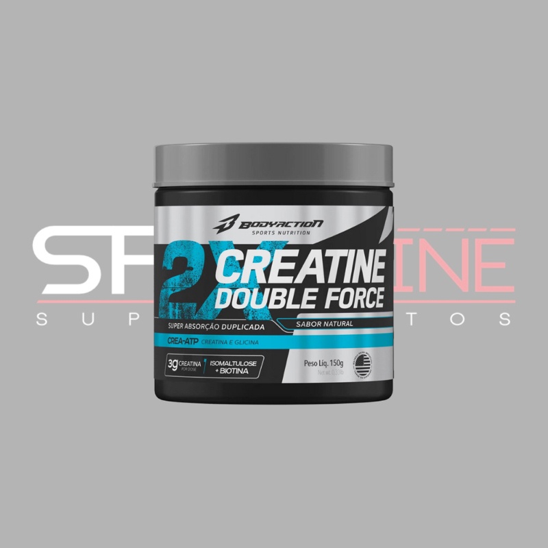 Creatina Double Force 150G - BodyAction | Shopee Brasil