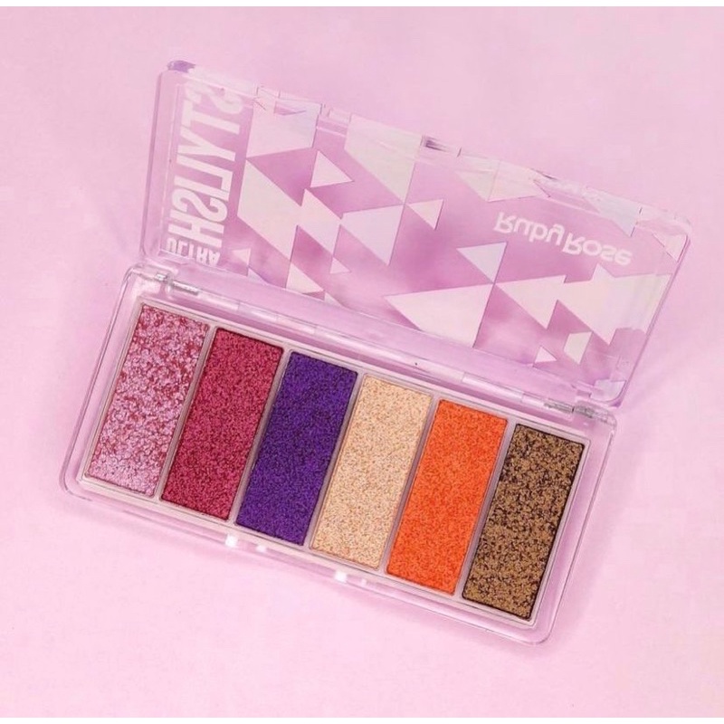 Paleta De Sombras Stylish Ultra Ruby Rose | Shopee Brasil