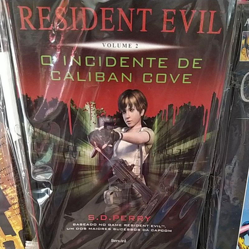 Resident Evil O Incidente de Caliban Cove Editora Benvira | Shopee Brasil