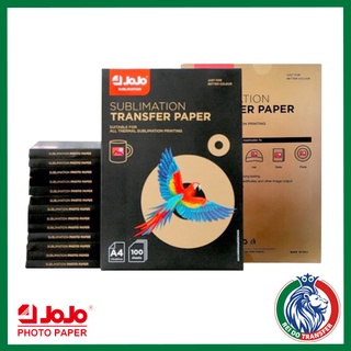 Papel Sublimatico Jojo A4 Pct C/100 Folhas | Shopee Brasil