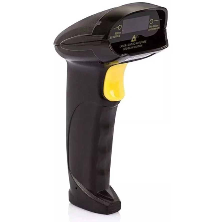 Leitor Código De Barras Com Fio Bar Code Scanner | Shopee Brasil