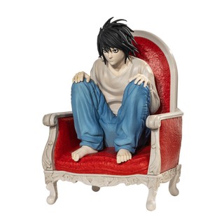 ESTATUA - DEATH NOTE SUPER FIGURE COLLECTION - L | Shopee Brasil