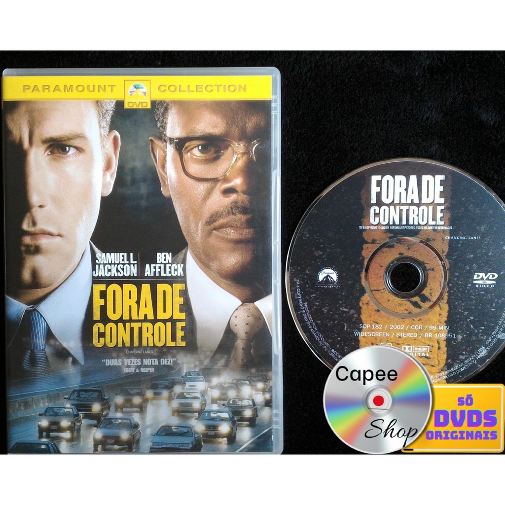 FORA DE CONTROLE - O filme em DVD | Shopee Brasil
