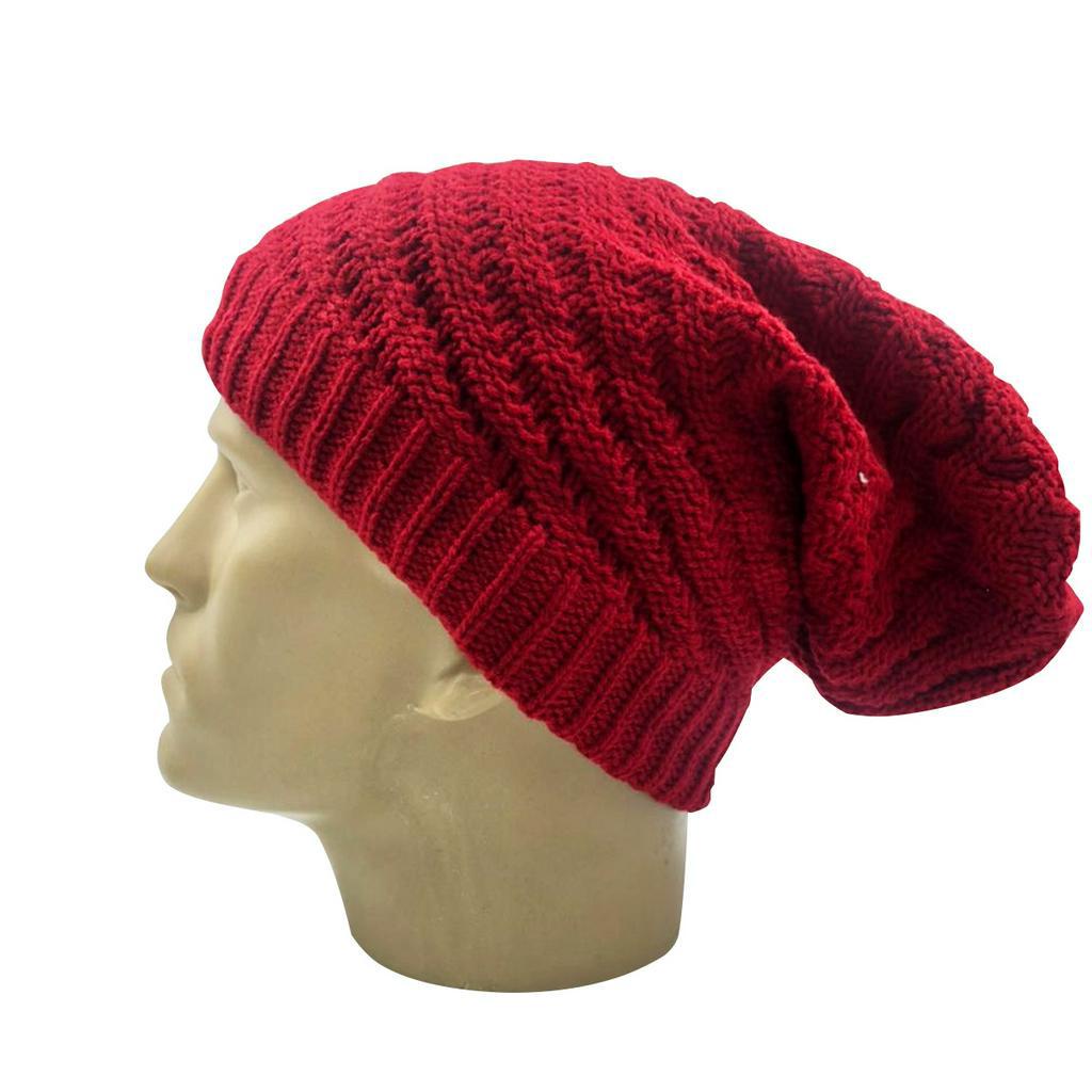 Touca Gorro Estilo Beanie Caida Dj Acrilico Lisa Flexivel | Shopee Brasil