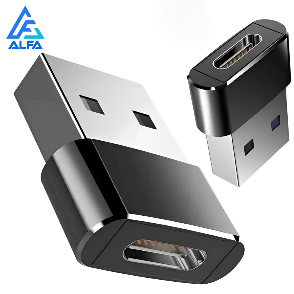USB-C KA-21 Tipo C Fêmea para USB Tipo-A Conector adaptador de ...