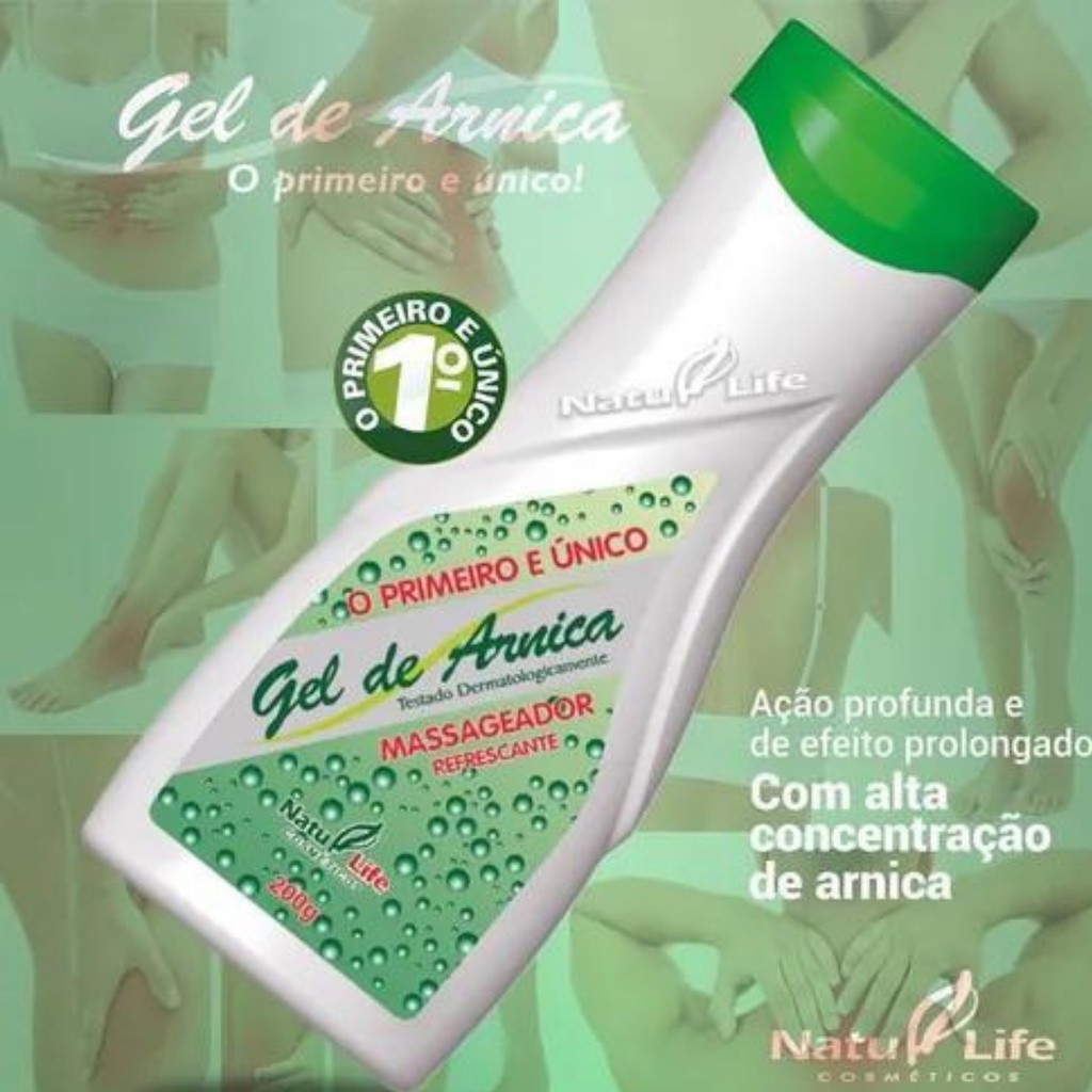 Gel de Arnica Natulife Original 200g | Shopee Brasil
