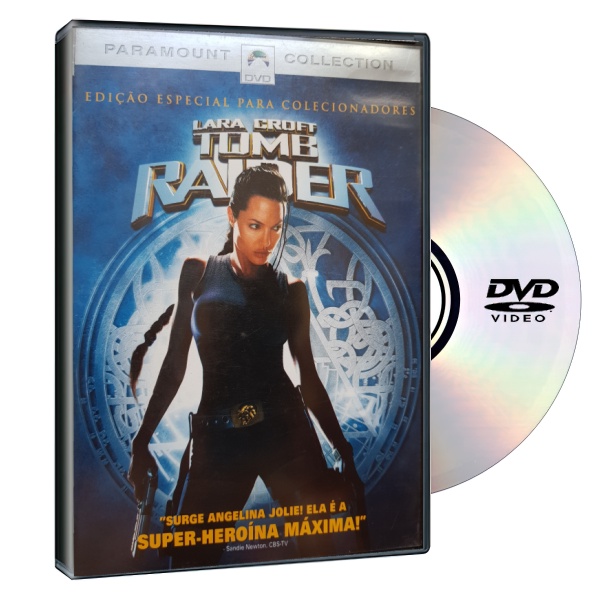Dvd Lara Croft Tomb Raider Angelina Jolie Dublado Legendado | Shopee Brasil