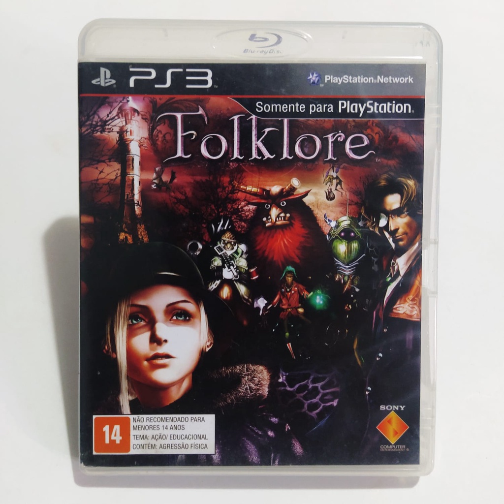 Folklore Ps3 Fisica Seminovo Original completo | Shopee Brasil