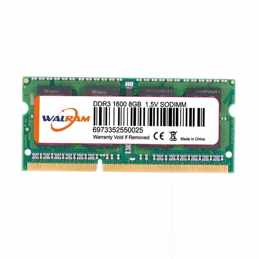 Memória Ram para Notebook Ddr3 8gb 1600 mhz Walram | Shopee Brasil