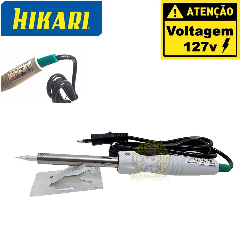 Ferro De Solda Profissional Original Hikari Power 60 50w 127v | Shopee ...