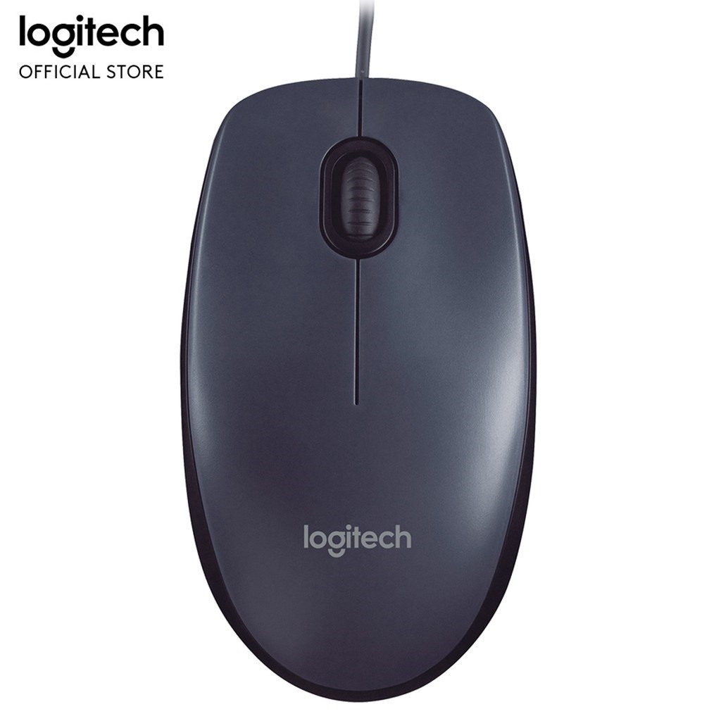 Mouse Com Fio USB 1000 DPI Logitech M90 | Shopee Brasil