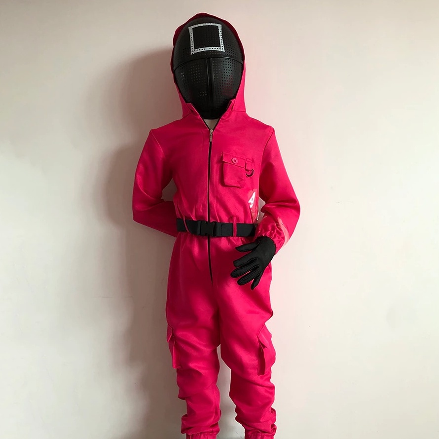 Fantasia Soldado Série Round 6 Infantil | Shopee Brasil