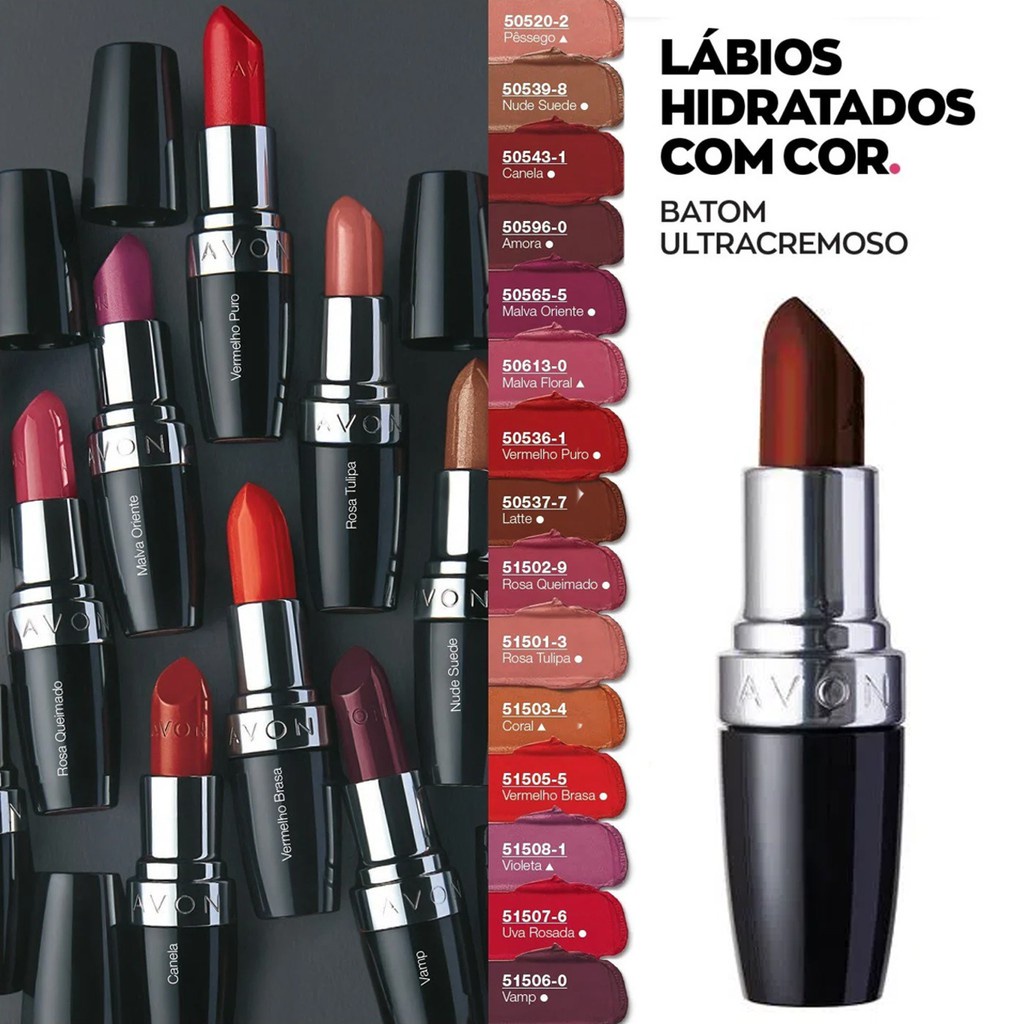 Batom bala cremoso hidratante - Avon | Shopee Brasil