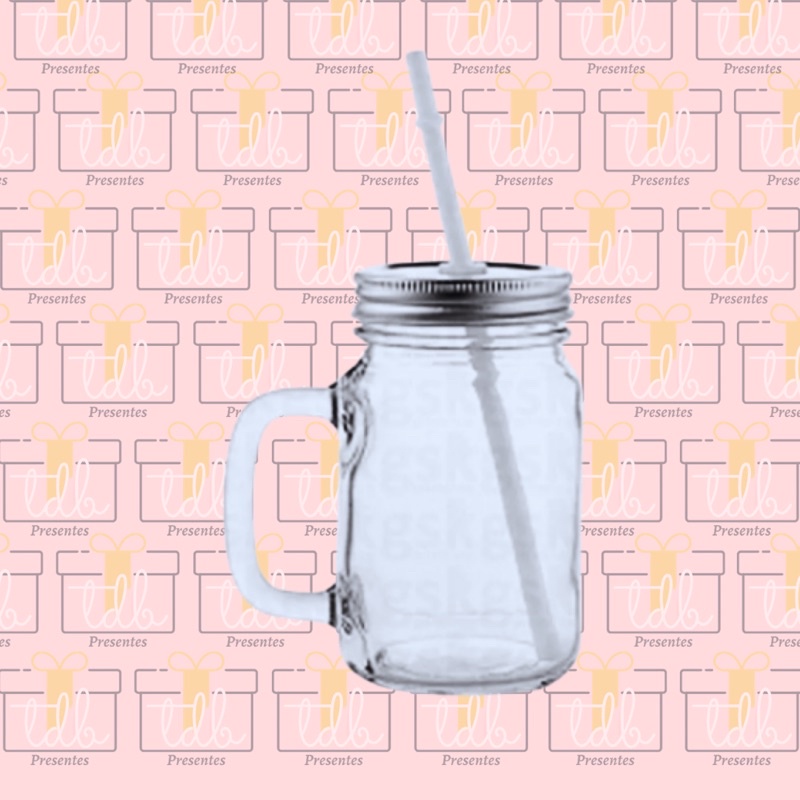 Caneca Mason Jar | Shopee Brasil