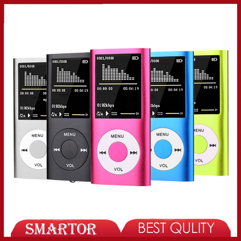 Digital HiFi MP4 Reprodutores De Música Com FM/E-book/Gravador/MP4 ...