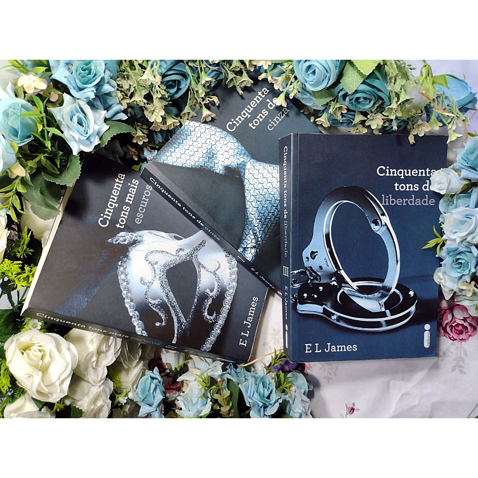 Box Cinquenta Tons De Cinza | Shopee Brasil