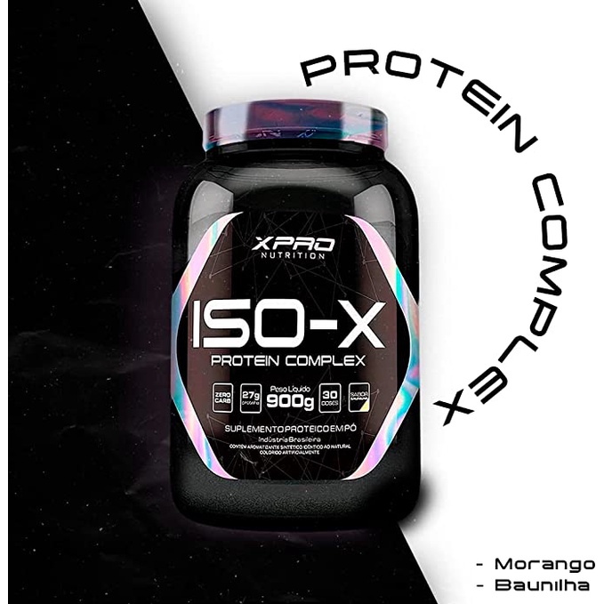 Whey Protein XPRO Nutrition ISO -X Protein Complex - 900g (chocolate) | Shopee Brasil