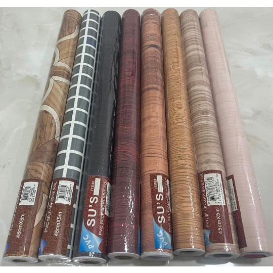 Papel Adesivo Contact De Parede 45 Cm X 5 Metros | Shopee Brasil