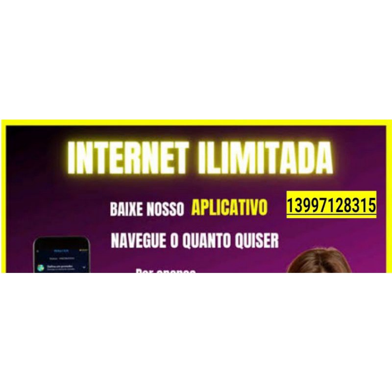 internet ilimitada no seu celular. | Shopee Brasil