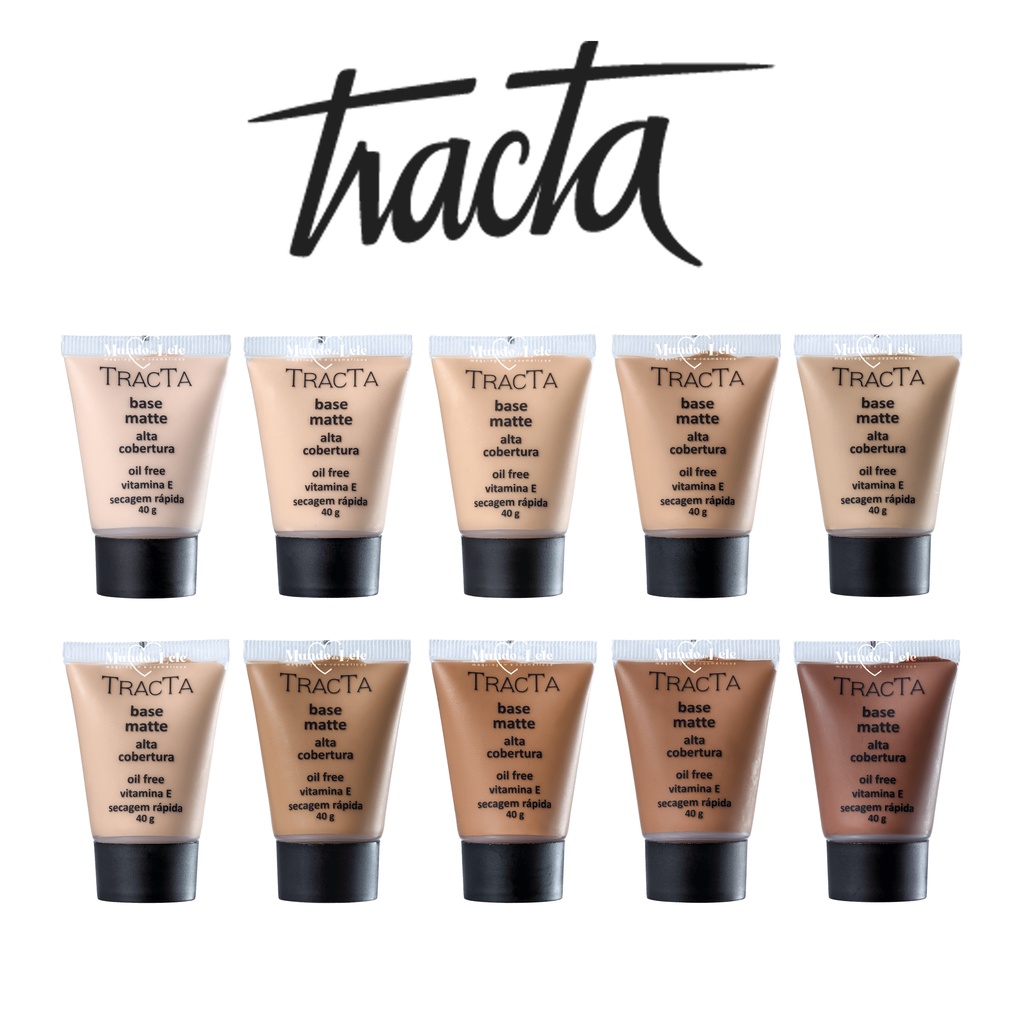 Base Alta Cobertura 40g Tracta - 1 Unidade | Shopee Brasil
