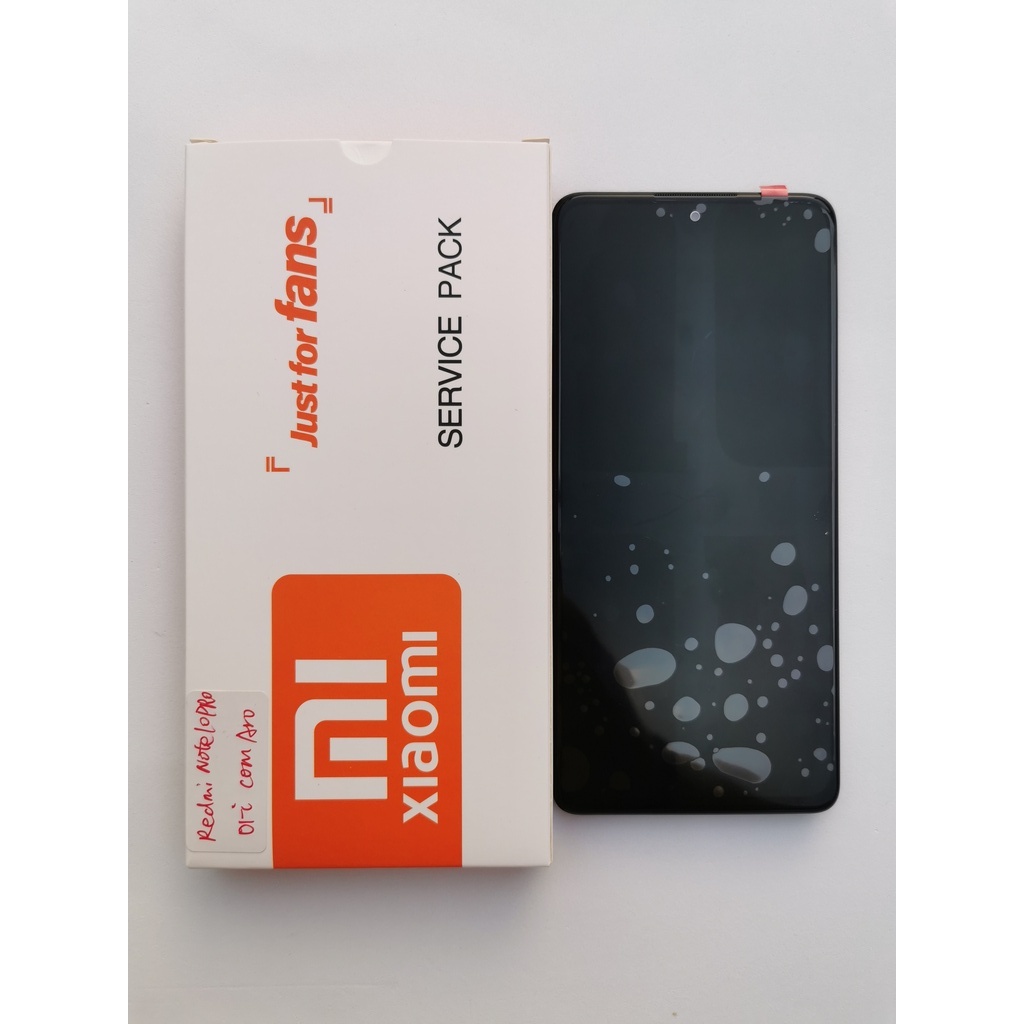 Tela Display P/ Xiaomi Redmi Note 10 Pro M2101K6G, M2101K6R - Escorrega ...