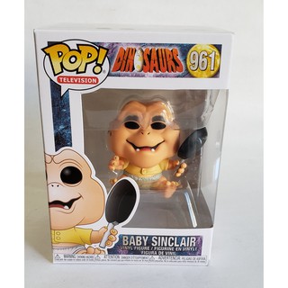 Funko Pop Baby Sinclair Dinosaurs 961 | Shopee Brasil
