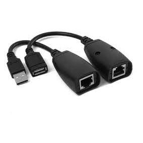 Cabo Usb Adptador Extensor Rj45 Via Cabo De Rede Barato | Shopee Brasil
