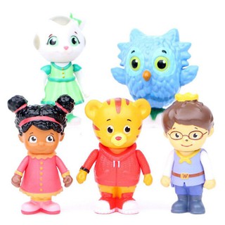 Boneco Daniel Tigres E Sua Turma Kit 5 Personagens | Shopee Brasil