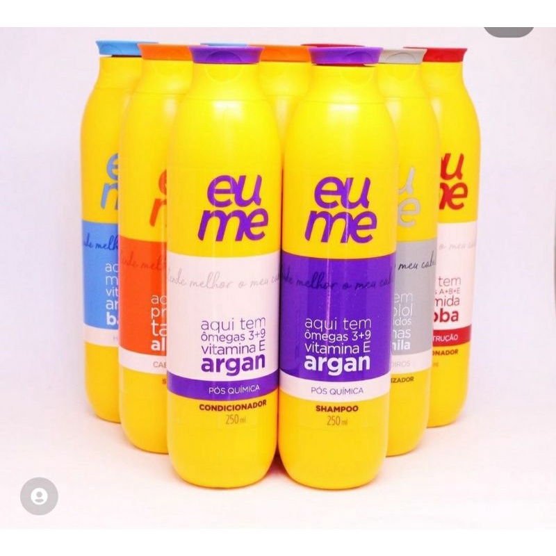 Kit EUME Shampoo + Condicionador EUME 250ml | Shopee Brasil