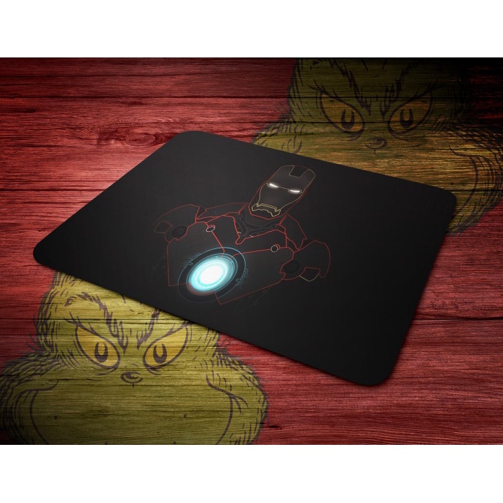 Mouse Pad Iron Man | Grinch Personalizados | Shopee Brasil
