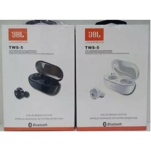Fone Jbl Tws 5 Bluetooth a pronto envio sem fio headfone | Shopee Brasil