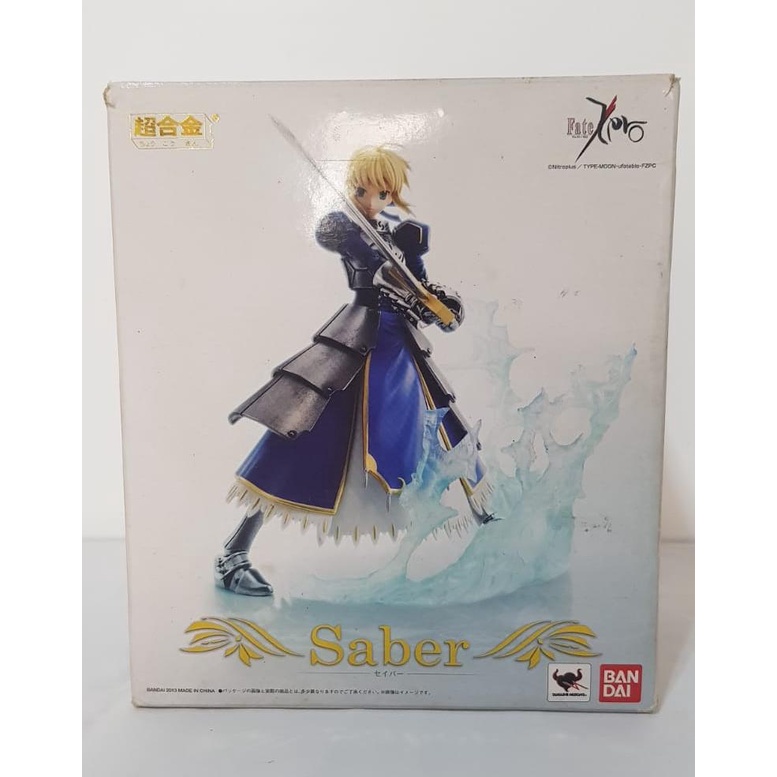 Saber - Chogokin - Fate Zero - Bandai | Shopee Brasil