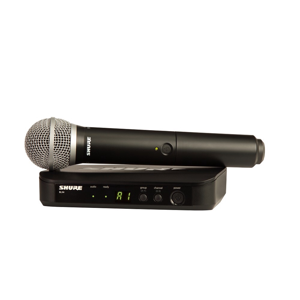 Sistema sem fio com microfone de mao BLX24BR/PG58-M15 Shure | Shopee Brasil