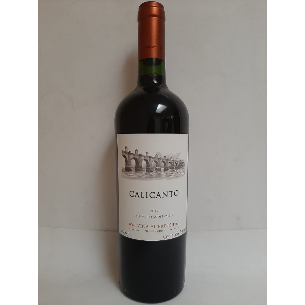 Vinho Calicanto D.O Maipo Andes Valley 750ml | Shopee Brasil