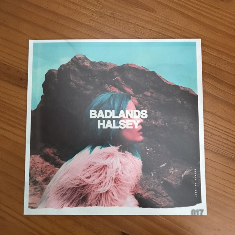 DISCO DE VINIL (LP) Badlands - Halsey (AZUL) | Shopee Brasil