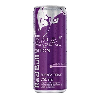 Energético Red Bull 250ml sabores Tradicional, Sem açúcar, Açaí ...