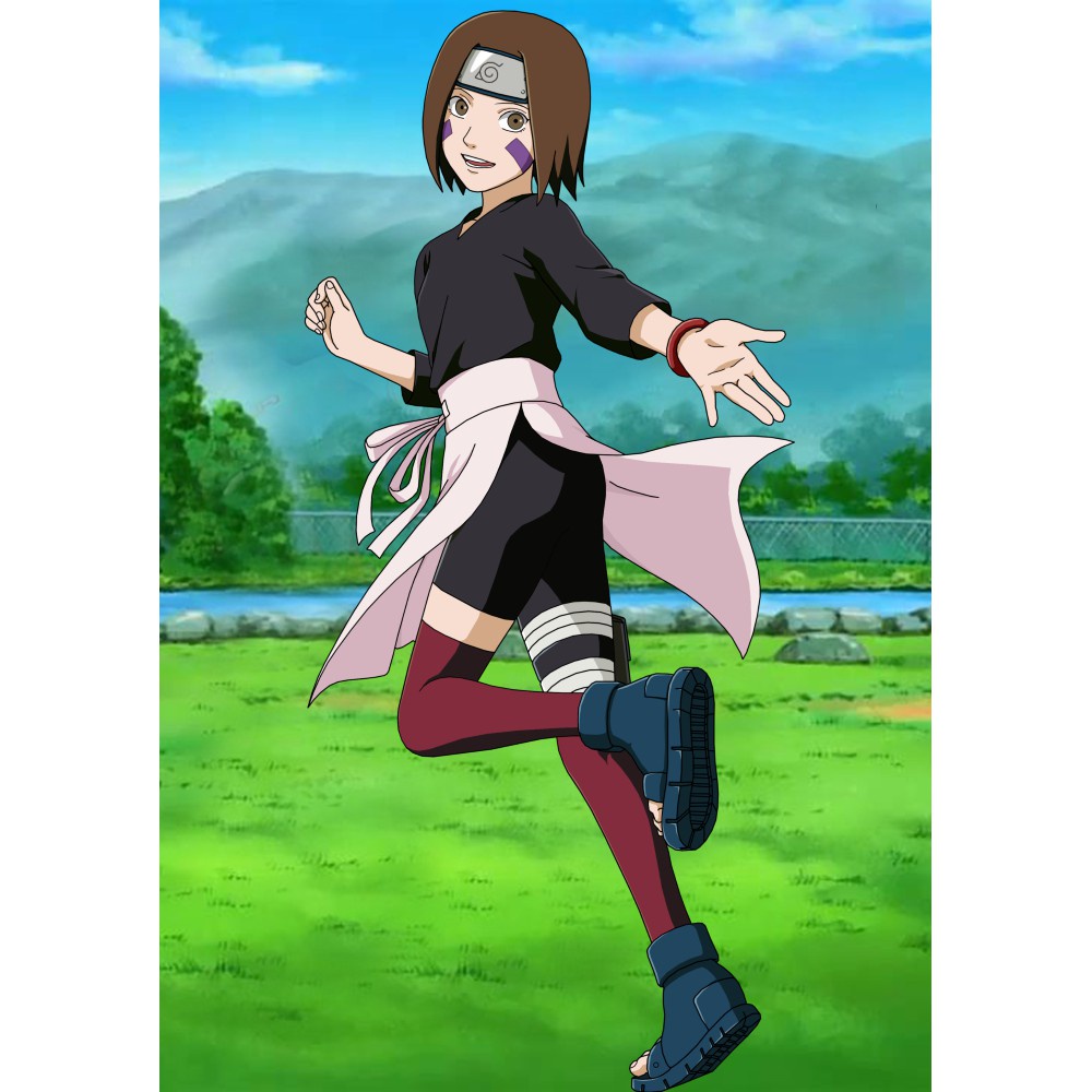 Placa Decorativa | Naruto | Rin | A4 | Shopee Brasil