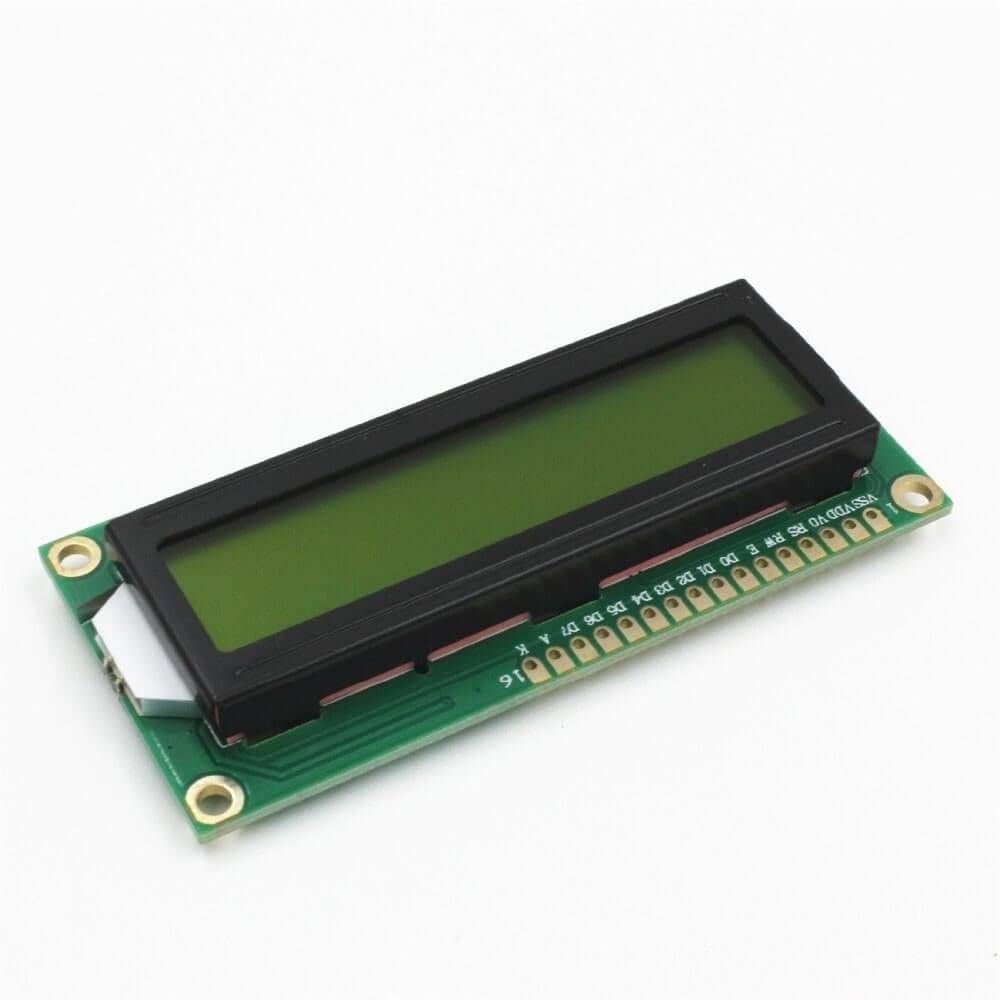 Display Lcd 16X2 - Backlight Verde Para Projeto Arduino Raspberry Pic | Shopee Brasil