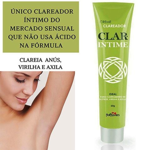 Clareador Intimo Virilha Hotflowers | Shopee Brasil