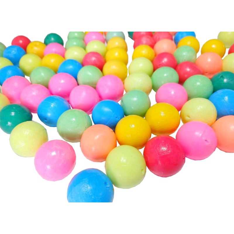 BOLINHAS PULA PULA 27MM BÁSICA COLORIDAS PACOTE COM 250 BOLINHAS ...