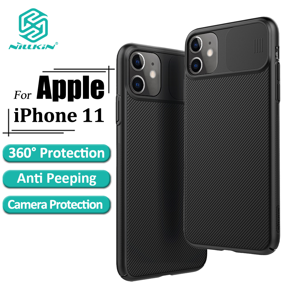 Nillkin Luxury Rígido Pc Phone Case Para Iphone 11 / 11 Pro / 11 Pro Max Camshield Com Câmera ...
