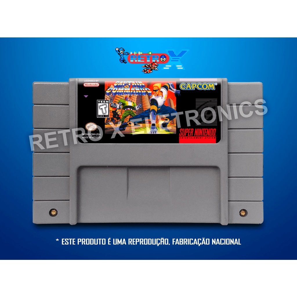 CAPTAIN COMMANDO - DUPLO IDIOMA | Shopee Brasil