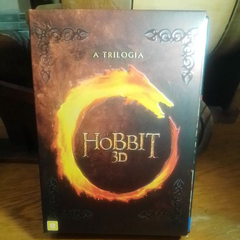 Trilogia O HOBBIT 3D BOX original 12 discos. 3D+2D. | Shopee Brasil