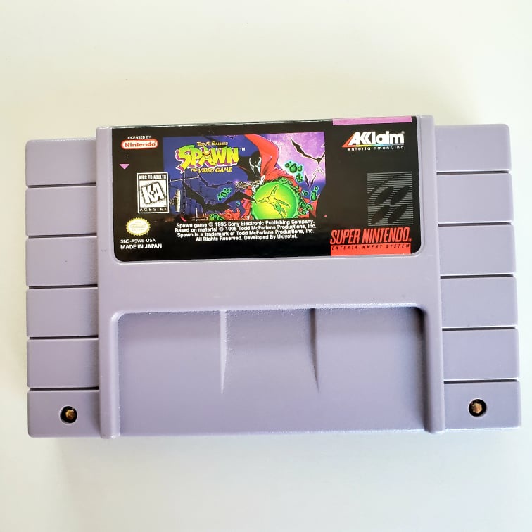 Spawn Original Super Nintendo SNES | Shopee Brasil